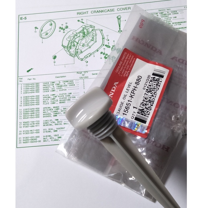 Honda GRAND SUPRA KARISMA Oil STICK ORI AHM 15651KPH880 | Shopee ...
