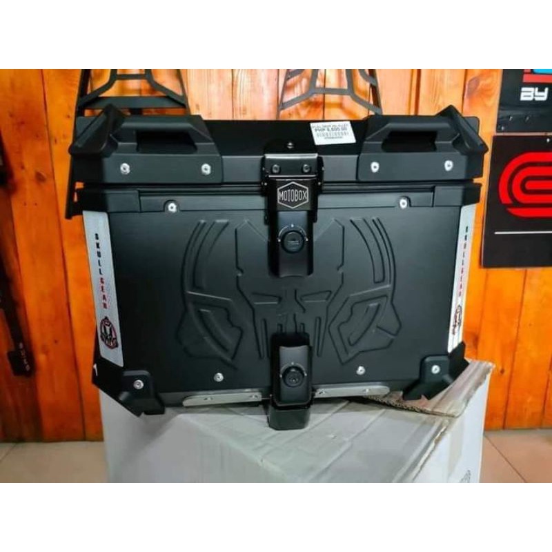 Motobox 45 liters Alloy Top Box | Shopee Philippines