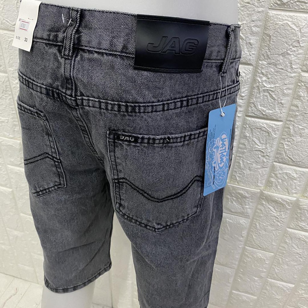 COD Plus size Jag shorts grey no stretch denim shorts for mens(28-40 ...