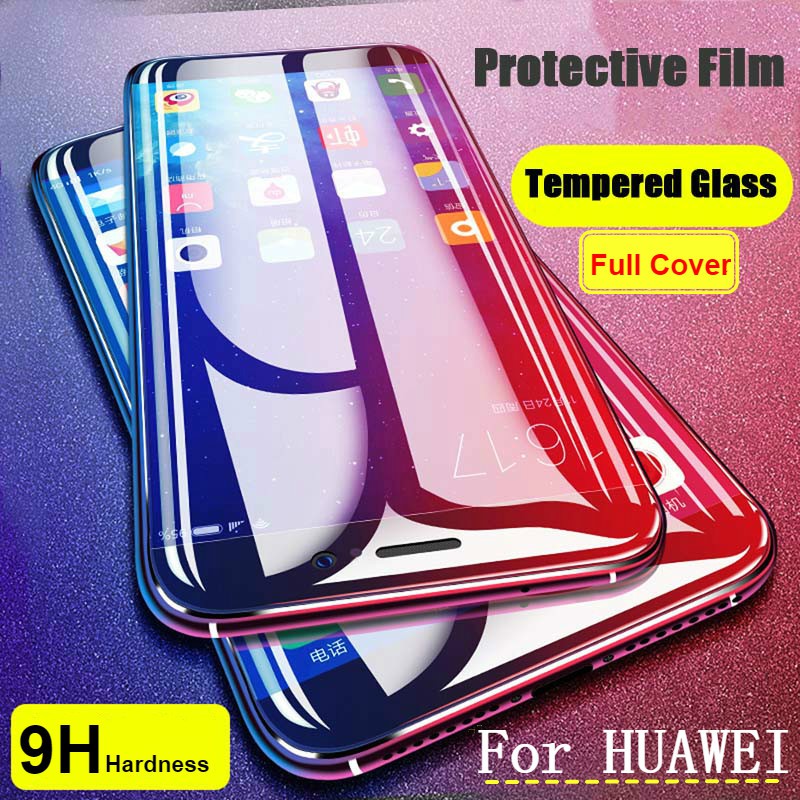 Full Cover Tempered Glass For Huawei Mate 60 50 30 20 10 Pro 9 Screen ...