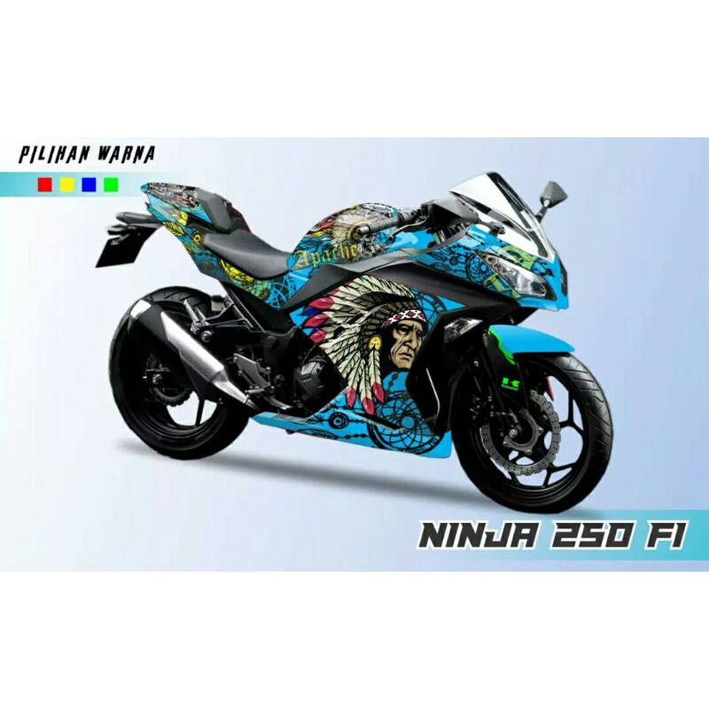 Kawasaki 250fi Decal Motorcycle Sticker Decal full body | Shopee ...