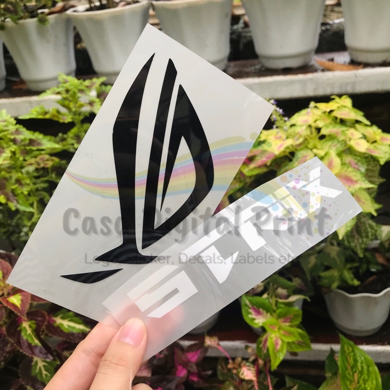 ASUS Decals Sticker (vinyl cut out) | Shopee Philippines