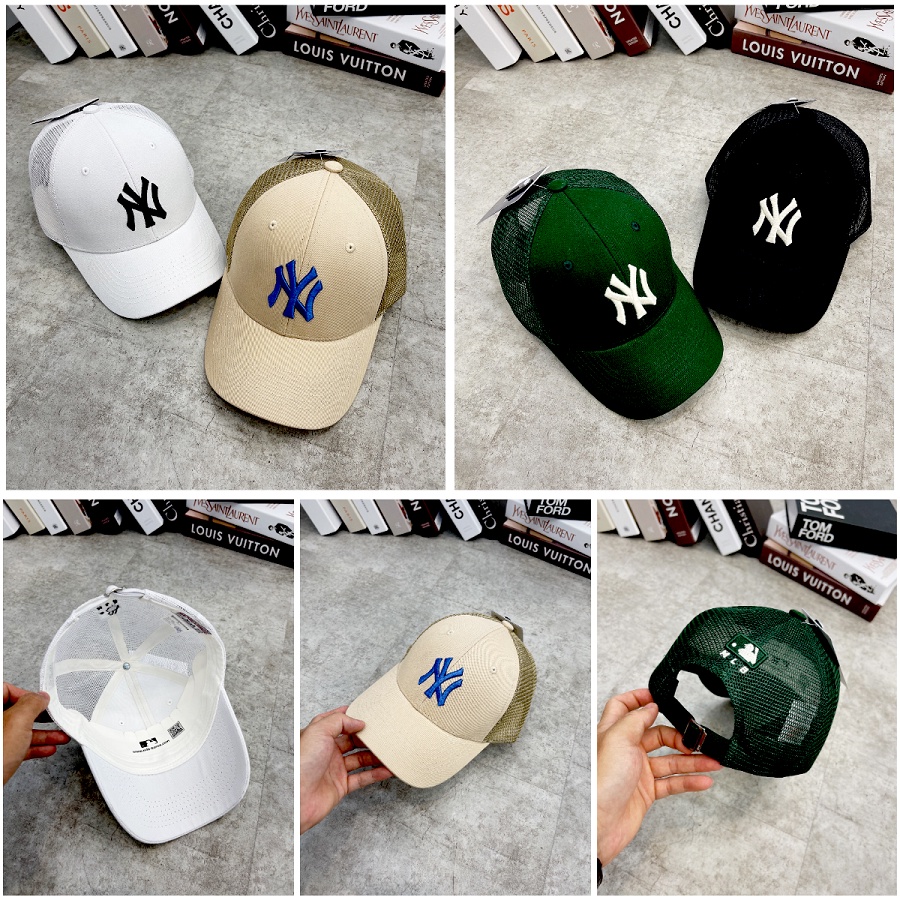 Real Photo - MLB NY Basic Mesh Ball Cap VNXK - Men'S And Women'S Mesh ...