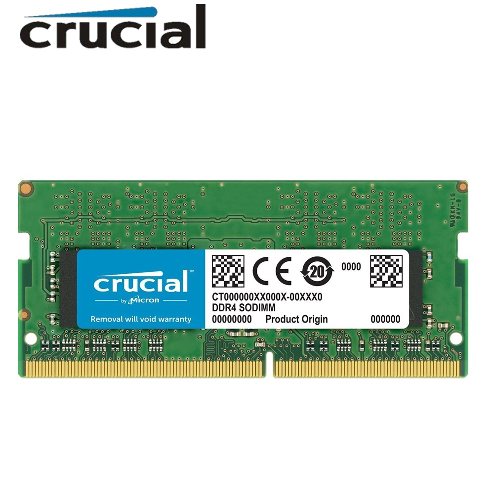 Crucial RAM 8GB DDR4 3200MHz CL22 (or 2933MHz or 2666MHz) Laptop Memory CT8G4SFRA32A | Shopee ...