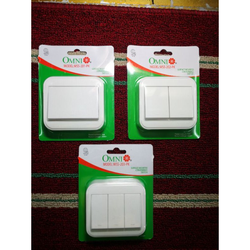 Omni Surface Mounted Convenience Wall Switch | Shopee Philippines