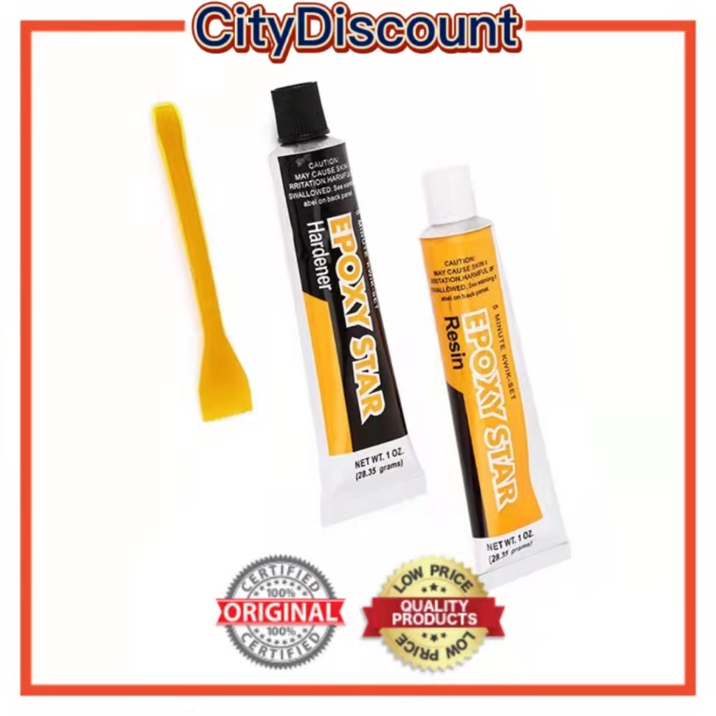 COD 5 MINUTE EPOXY GLUE KWIK SET BEST SELLER FOR ALL KINDS OF WORK ...