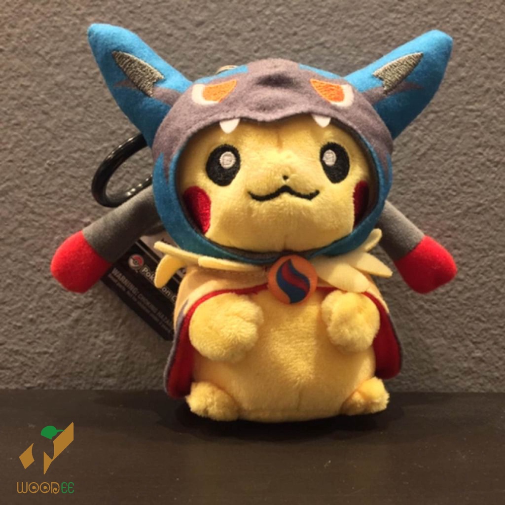 (Japanese Product)pokemon Pikachu Cosplay Lucario teddy bear 25cm ...