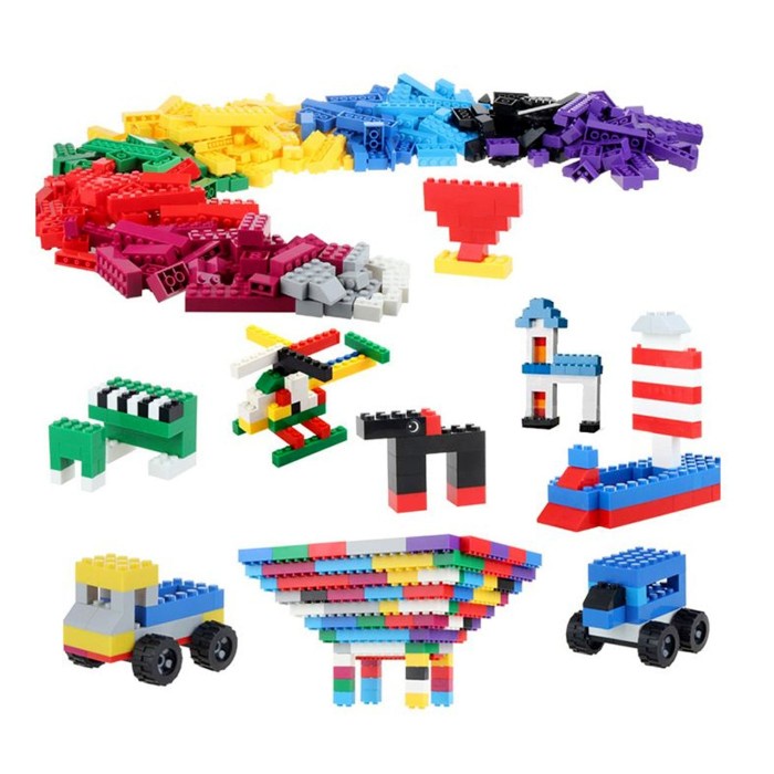 Building Blocks 500 Pcs Educational Toys For Kids CT Blocks Lego Bricks ...