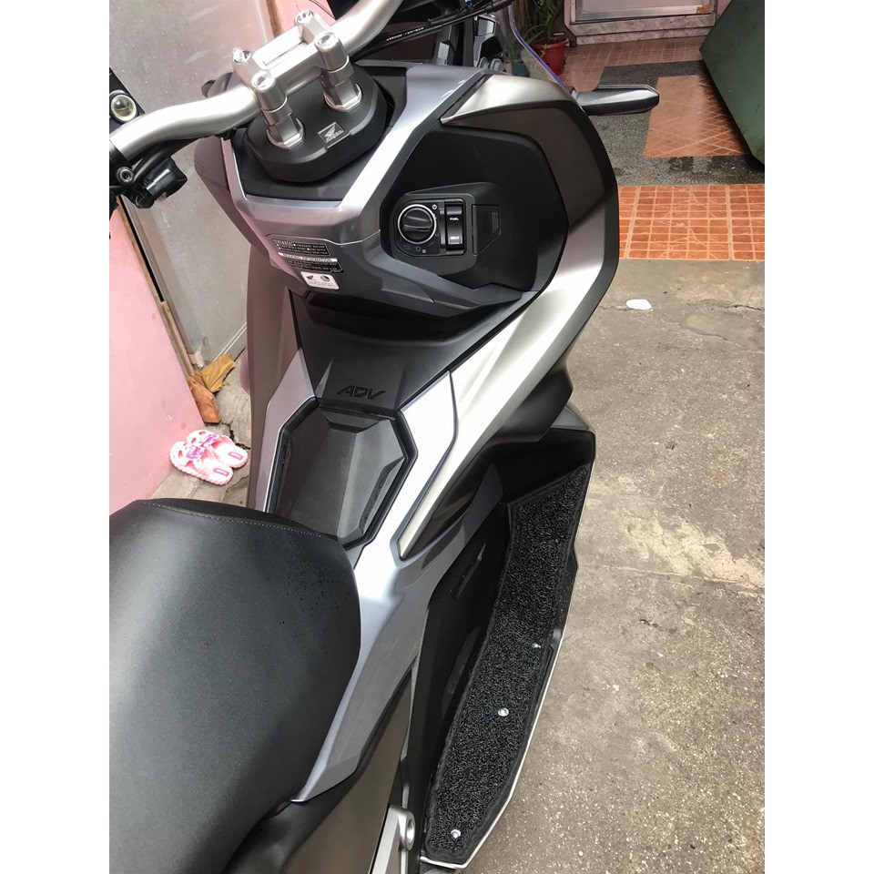 Honda ADV 150 floorboard nomad custom mat Honda ADV custom coil rubber spaghetti noodle mat ADV ...