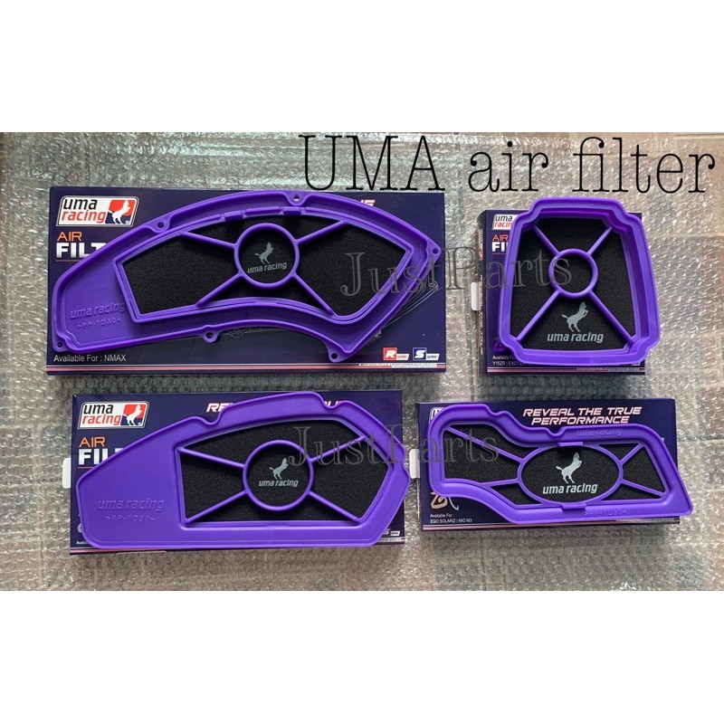 UMA AIR FILTER/ CLEANER KIT WASHABLE NMAX / AEROX155 / MIO I 125 / MIO ...