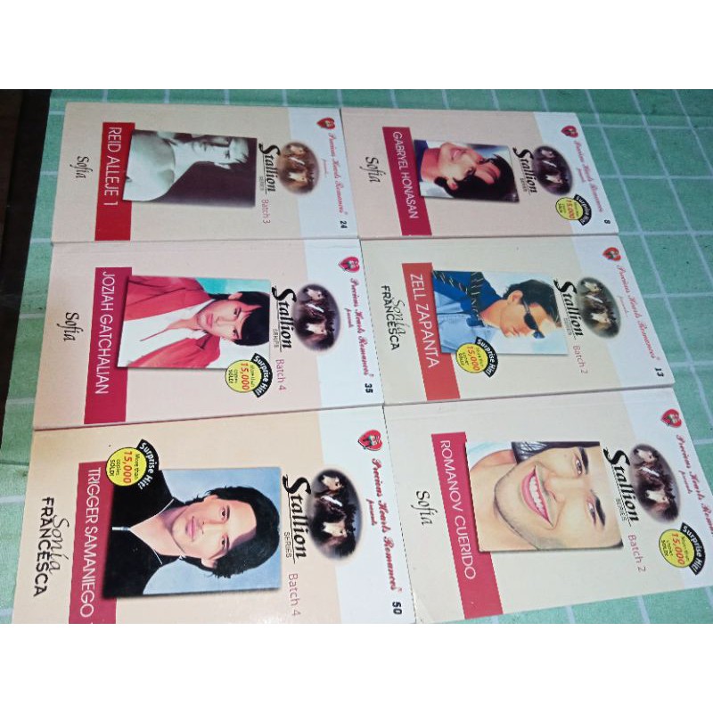 Stallion Series Rare Books by Sofia and Sonia Francesca | Shopee ...