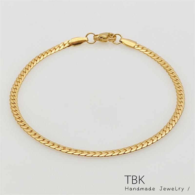 TBK 18K Gold Plated Fashion Bracelet for Women 2074b | Shopee Philippines