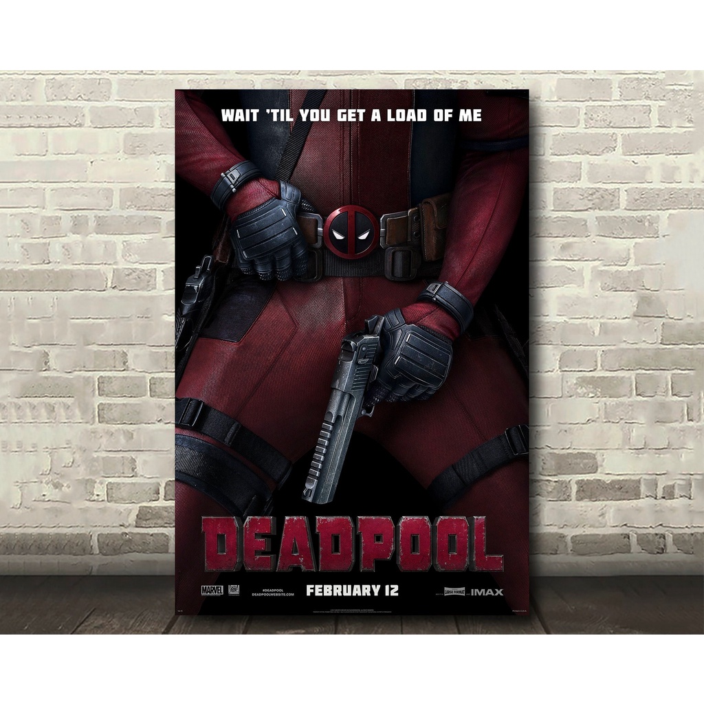 Deadpool 2016 Poster Reprint Superhero Comic Canvas Painting Home Decor ...