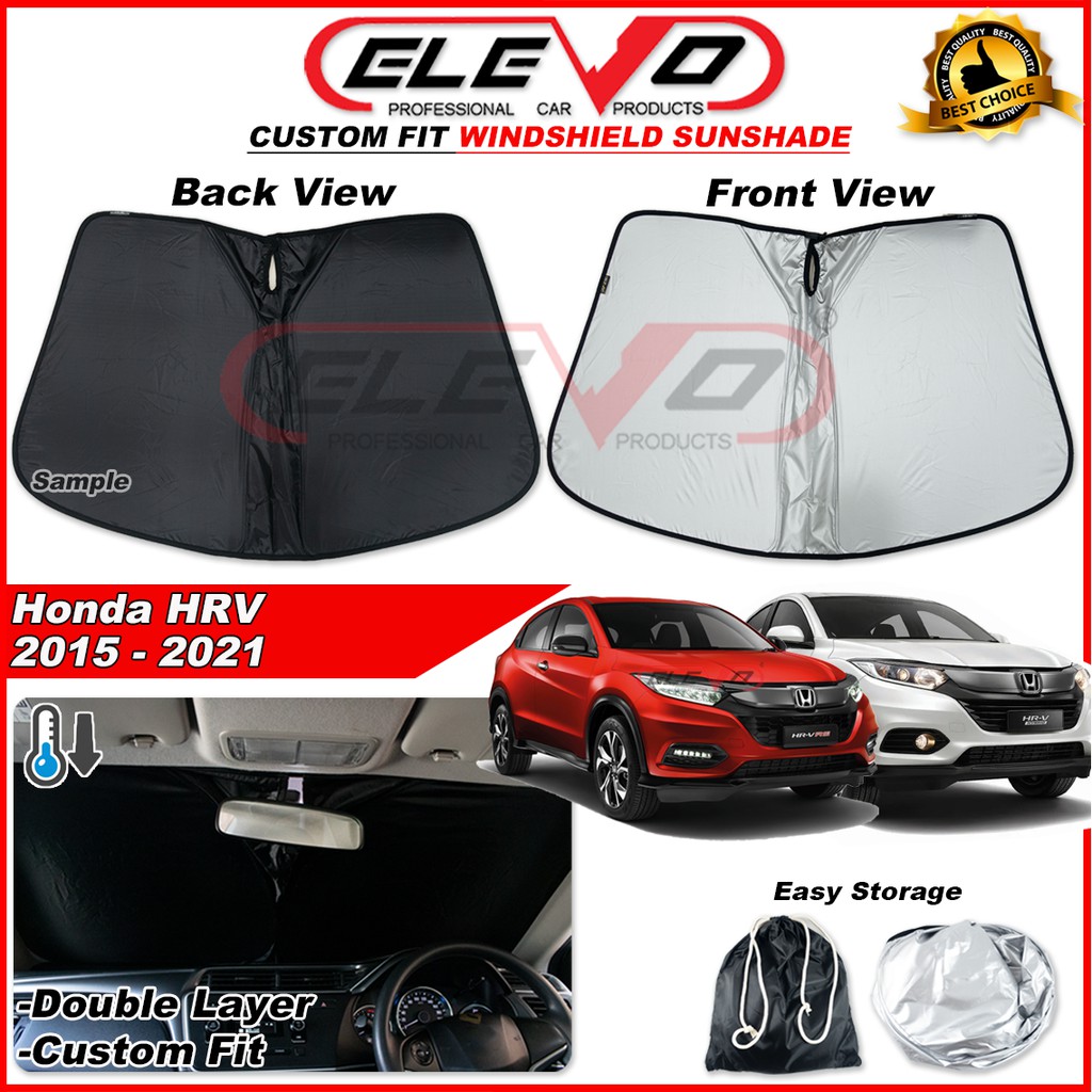 ELEVO Honda HRV HR-V 2015 to 2021 1st gen Windshield Windscreen Front ...