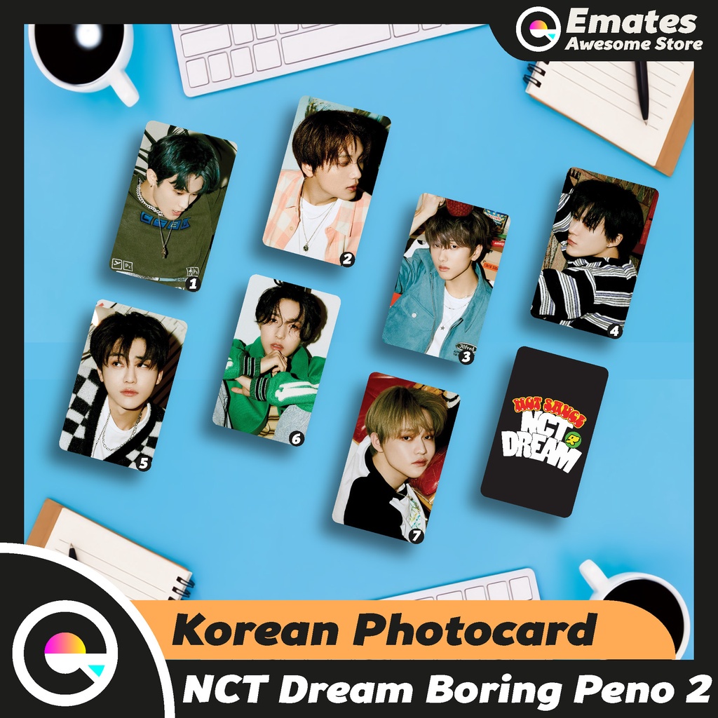 Photocard nct dream Boring Jalapeno 2 jaemin Jisung Mark Lee renjun ...