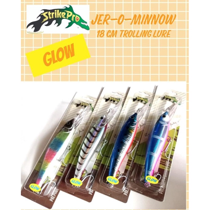 Strike Pro 18cm Fishing Lure Jer-O Minnow 18cm Fishing Lure | Shopee ...