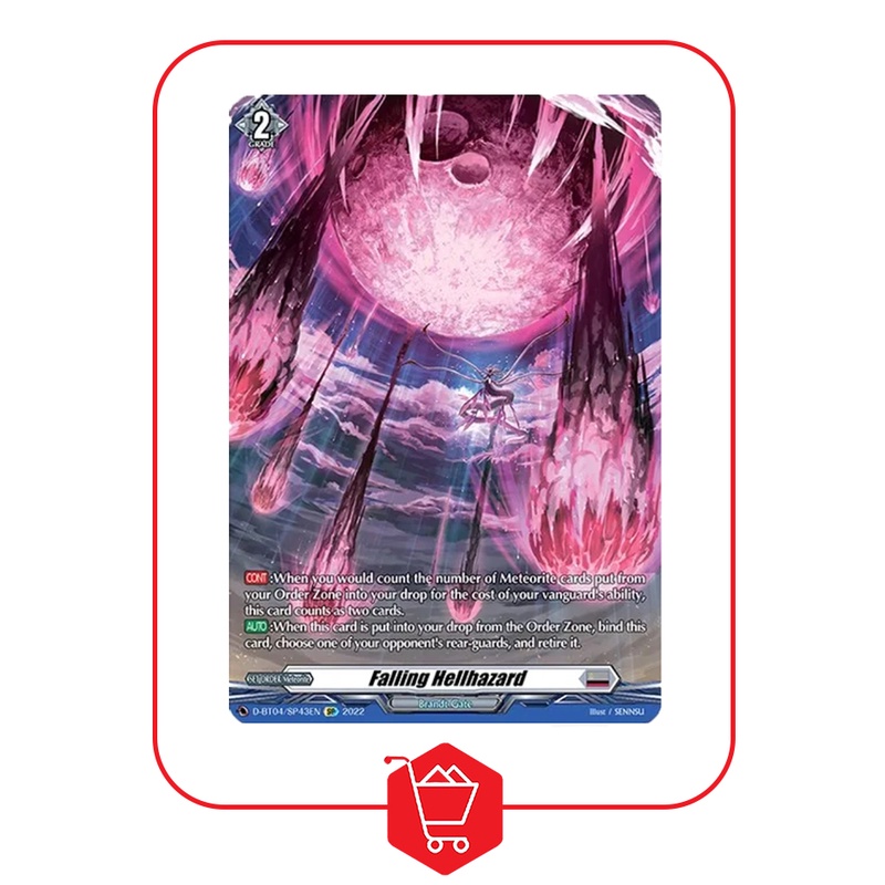 Cardfight Vanguard Singles Brandt Gate Falling Hellhazard (SP) | Shopee Philippines