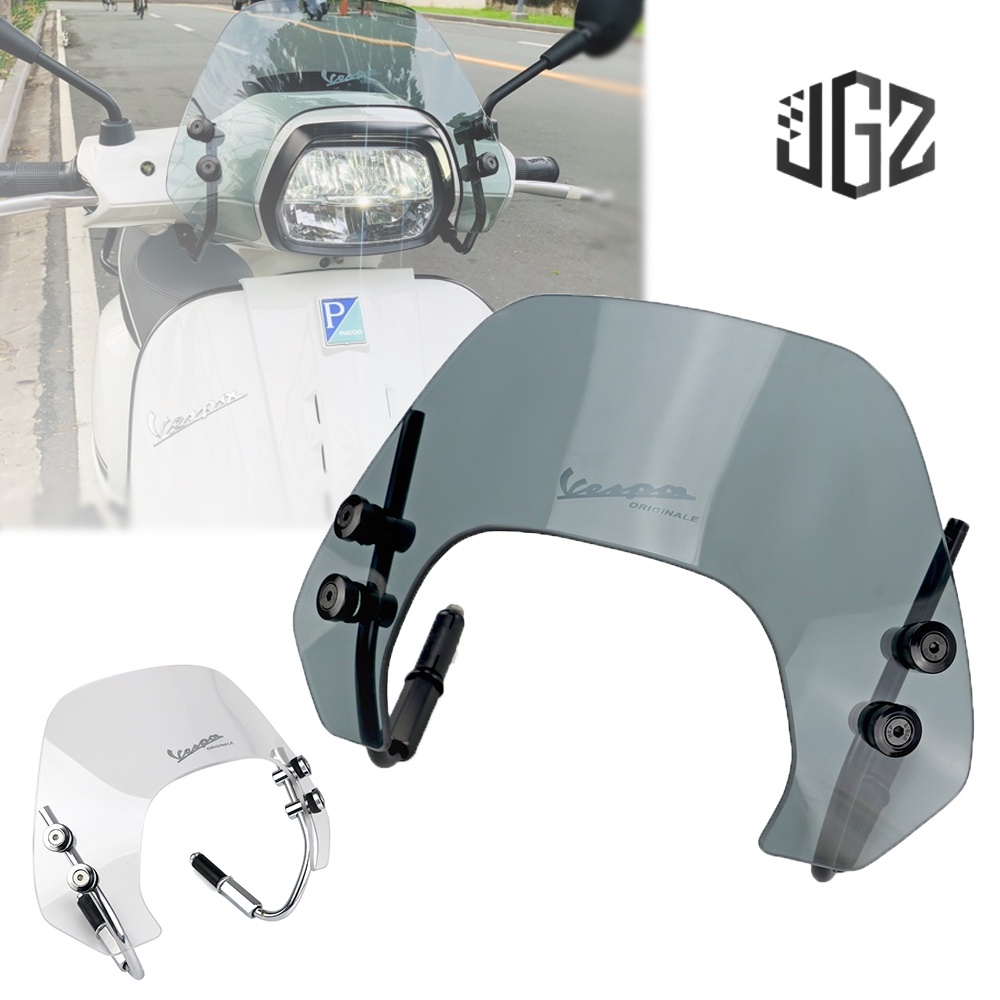 for VESPA S125 2020 -2024 2025 S125 iget Flyscreen/Visor Clear ...