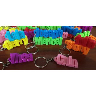 Personalized 3D Name Keychain (3D Printed) | Shopee Philippines