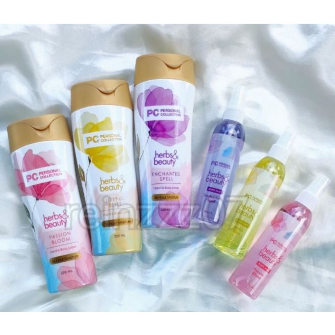 Personal Collection Herbs and Beauty Hand & Body Lotion/Mist | Shopee ...