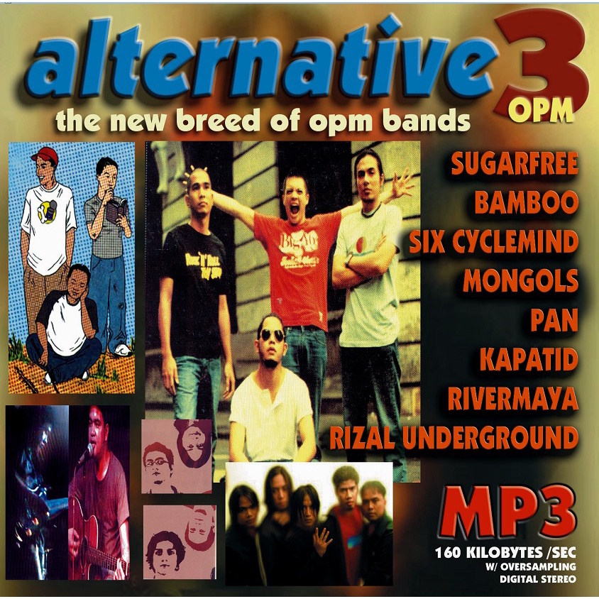 ALTERNATIVE OPM #3 MP3 music CD for PCCDROM/ DVD player | Shopee ...