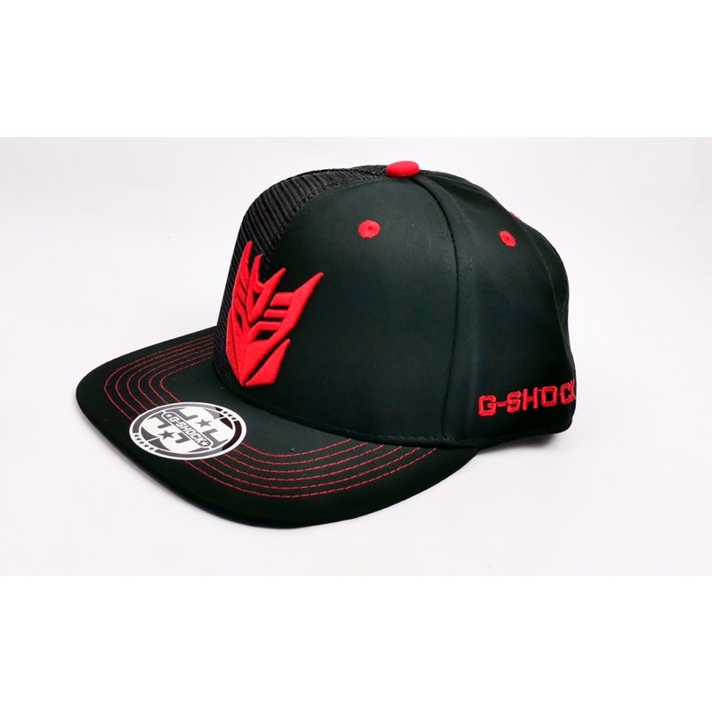 Gshock G-shock Transformer cap transformer hat Topi transformer hitam ...