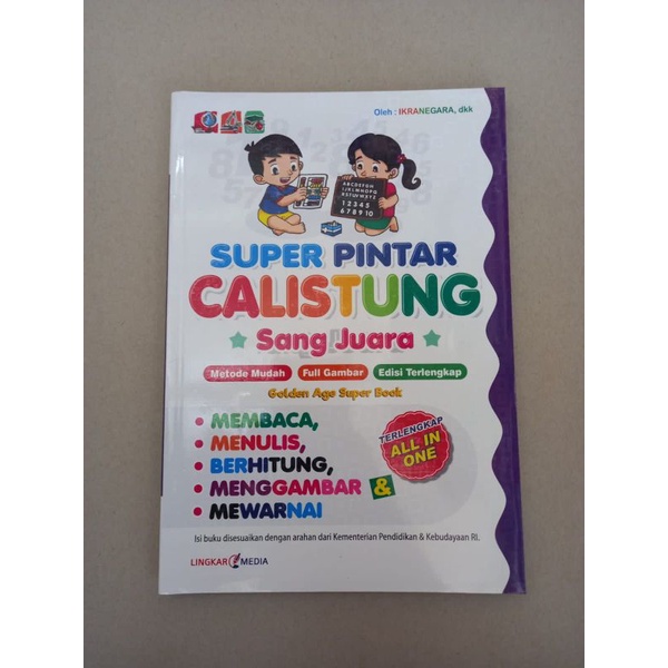 Super Smart Book CALISTUNG Reading, Writing, Counting, Drawing And ...