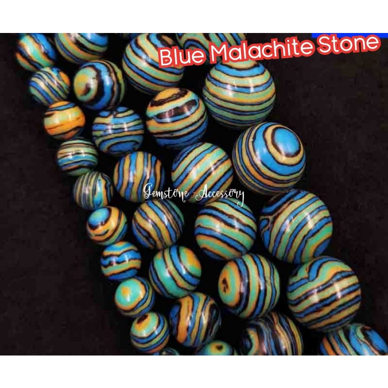 BLUE MALACHITE STONE (DIY) | Shopee Philippines
