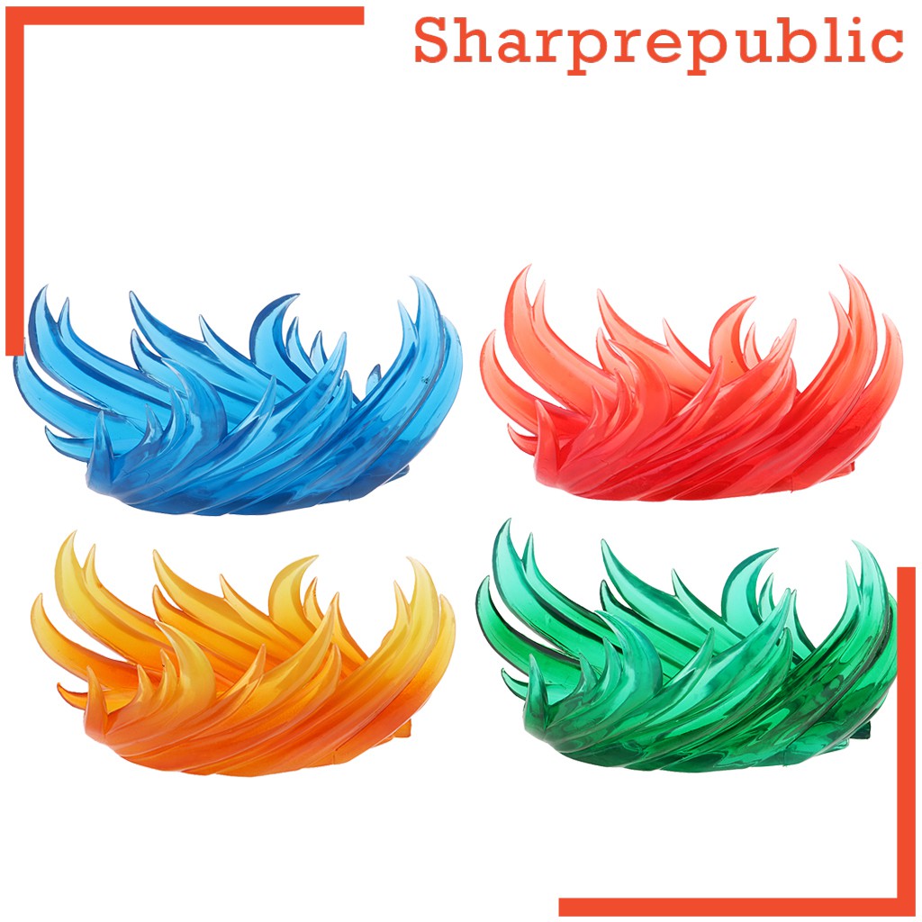 [SHARPREPUBLIC] Burning Fire Effect Action Figure Display Stand For ...