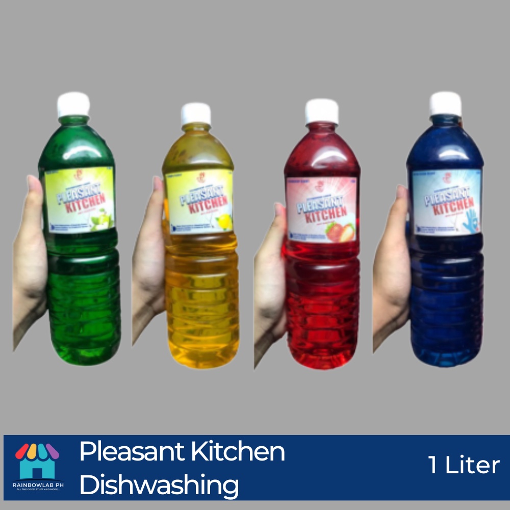 Pleasant Kitchen Dishwashing Liquid 1 Liter | Shopee Philippines