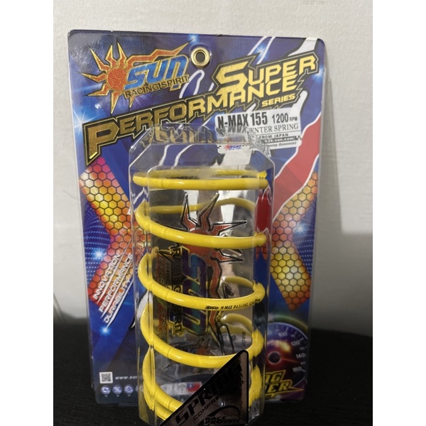 Sun Racing Center Spring for Aerox | Nmax 155 | CLICK PCX 1000 RPM 1200 ...