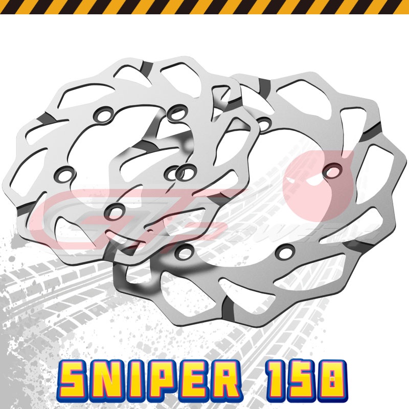 TTGR Lighten Disc Sniper150 Set (Front and Rear) | Shopee Philippines
