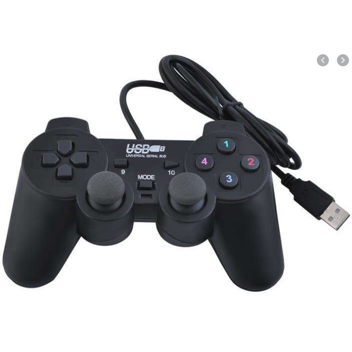 USB PC Wired CONTROLLER DUAL ANALOG with single vibration; PS2 Wireless | Shopee Philippines