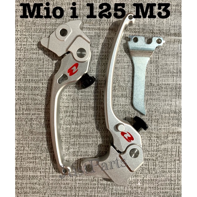 RCB Alloy Brake Lever Set S3 Series for Mio i 125 / Soul i125 / Gear i / Fazzio with stopper ...