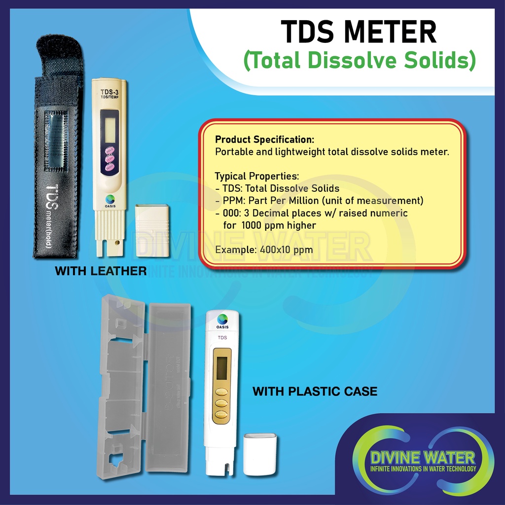 TDS Meter -Total Dissolve Solids Meter | Shopee Philippines