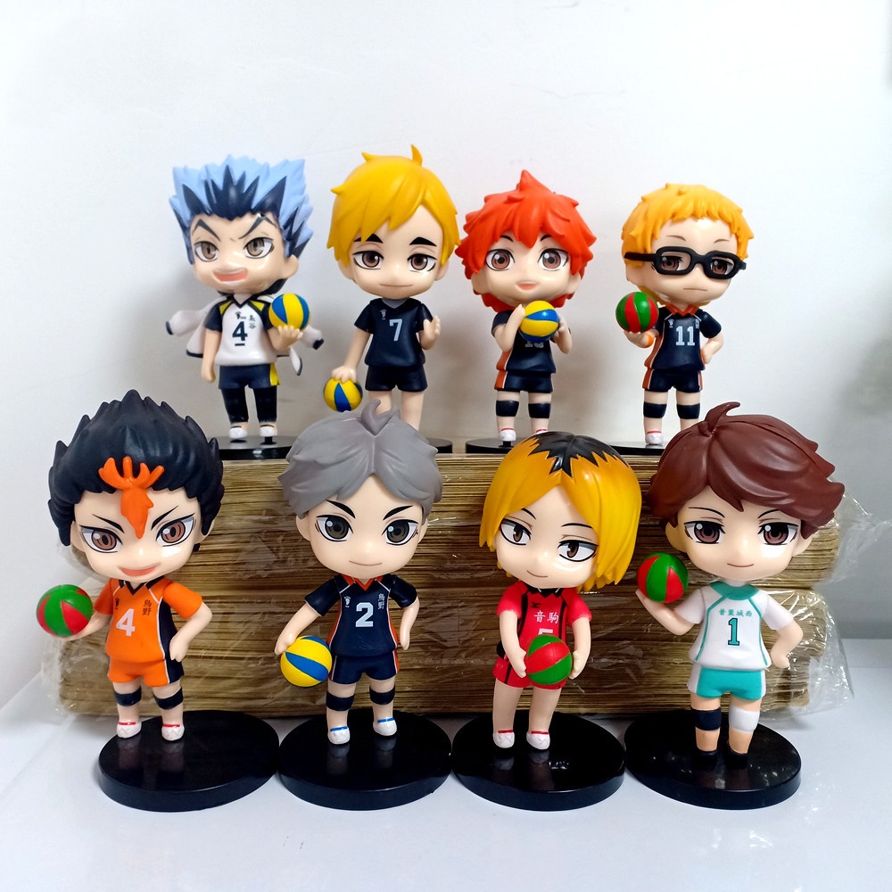 Haikyuu Action Figures Hinata Shoyo,Kageyama Tobio,Oikawa Toru,Kozume ...