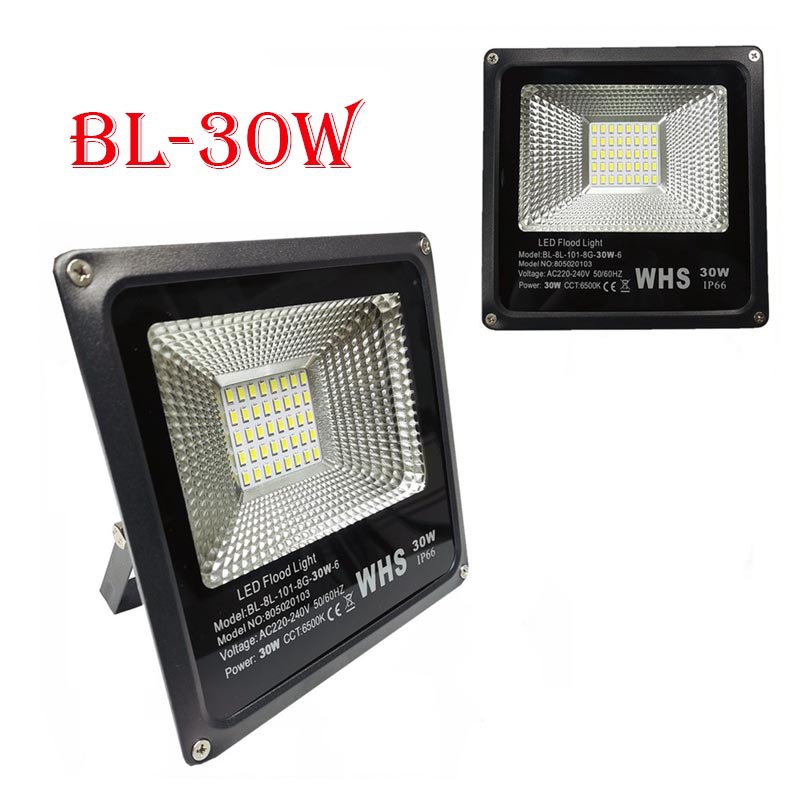 WHS BL-10W,30W,50W LED Flood Light IP66 Waterproof WHS Outdoor | Shopee Philippines