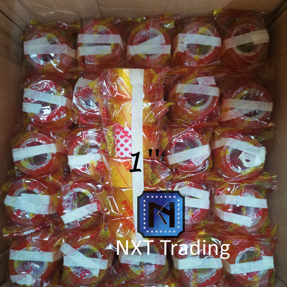 PARAMOUNT Stationery Tape Small 1'' Transparent Tape NXT | Shopee ...