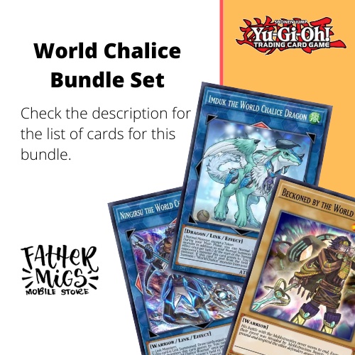 World Chalice Bundle Set | CL@$S A | YuGiOh Trading Card Game | Shopee ...