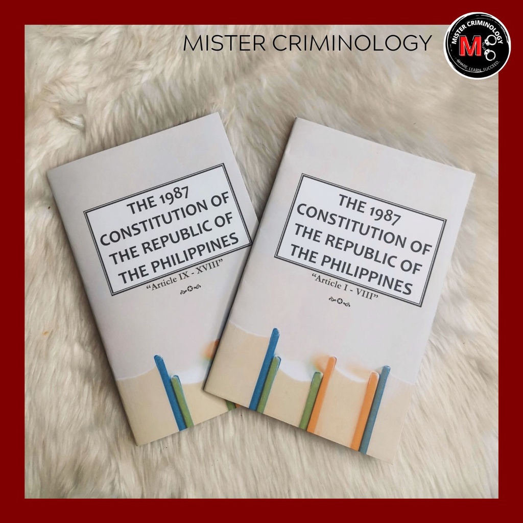 1987 Philippine Constitution Printed Version | Shopee Philippines