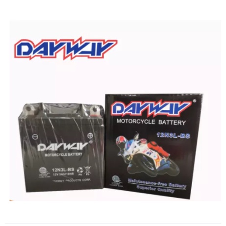 DAYWAY MOTORCYCLE BATTERY 2.5L/3L/4L/5L/6.5L/7L/9L/3 battery charger motorcycle accessories Bat ...