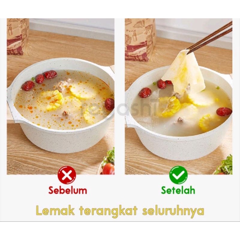 Food oil absorbent paper | Shopee Philippines