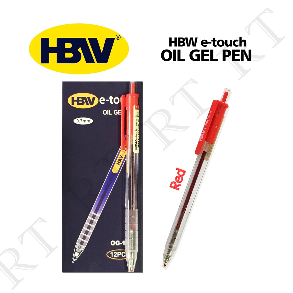 HBW Gelpen Set Ballpen 0.7mm ink pen Good for school office home ...