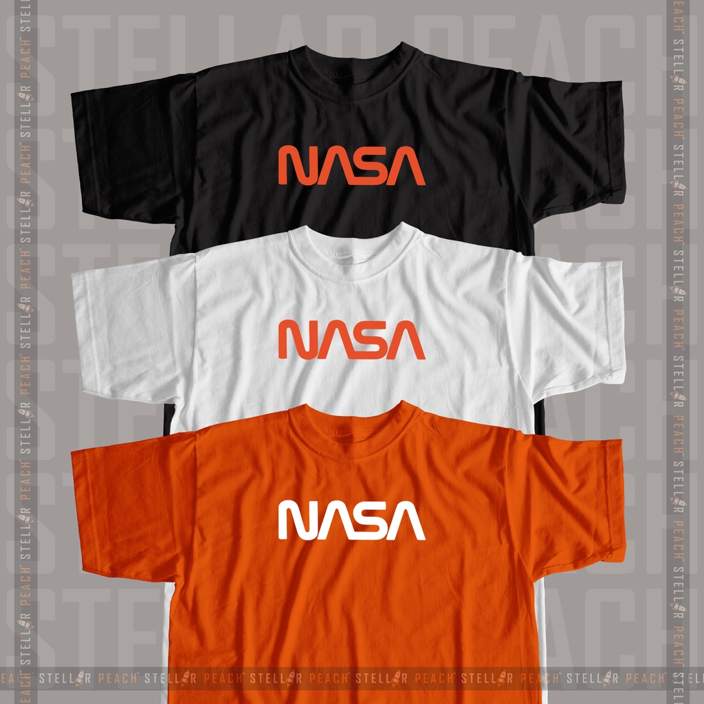 NASA (TEXT)AESTHETIC UNISEX TSHIRT [NASA COLLECTION] | Shopee Philippines