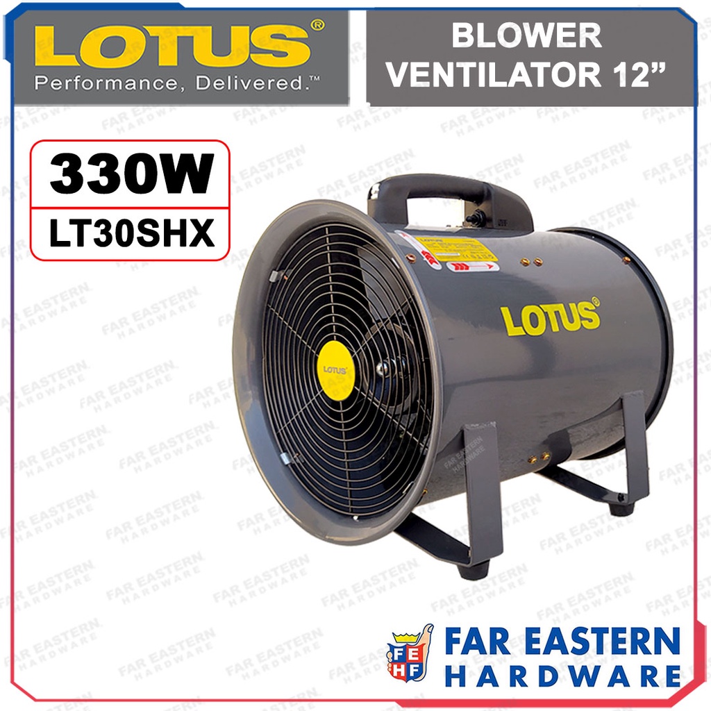 LOTUS Electric Blower Fan Ventilator 8" | 12" 330W LTVAR | Shopee ...