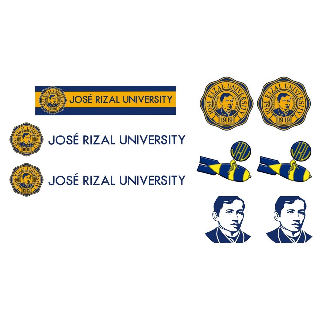 JRU 9 Pieces Sticker Package for Cars, Motors, Laptops, Decals, Jose ...