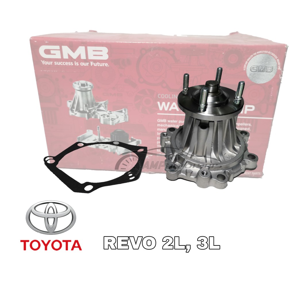 GMB Water Pump for Toyota Revo Diesel 2L , 3L , 5L GWT-115AR (Heavy ...