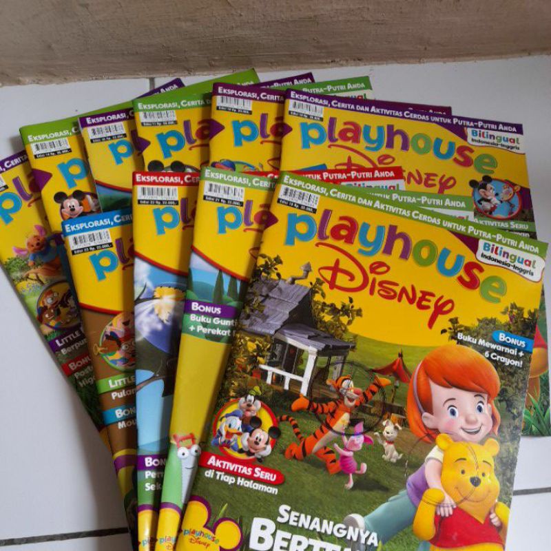 Playhouse Disney Magazine Bilingual | Shopee Philippines
