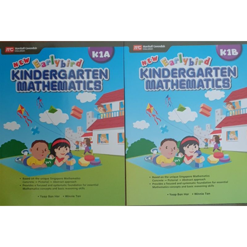 New Earlybird Kindergarten Mathematics (sold by set, 2 books) | Shopee Philippines