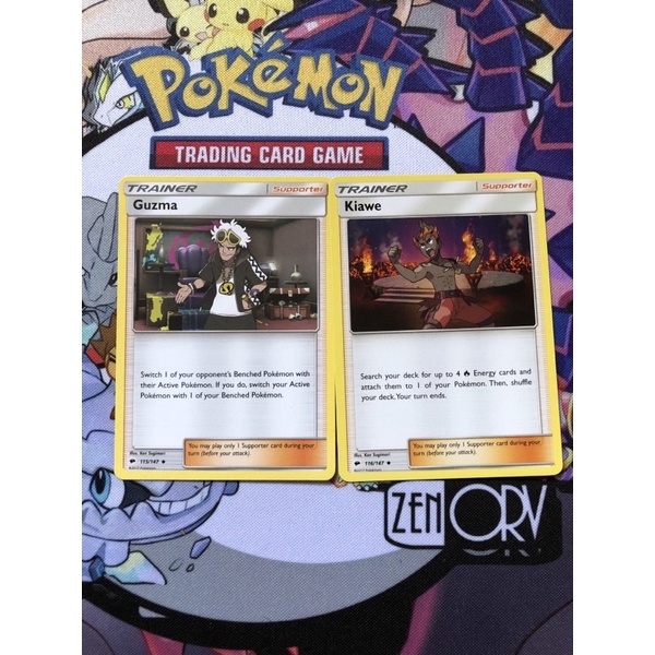 Burning Shadows Trainer Pokemon Card TCG Cards Trainers Supporter Item ...